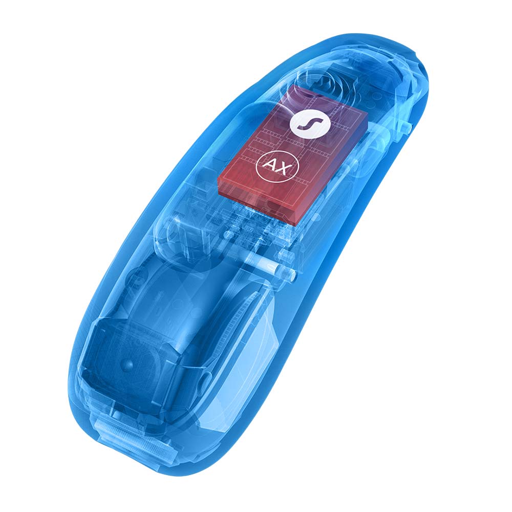 Pure 312 AX tiny hearing aids with outstanding speech clarity