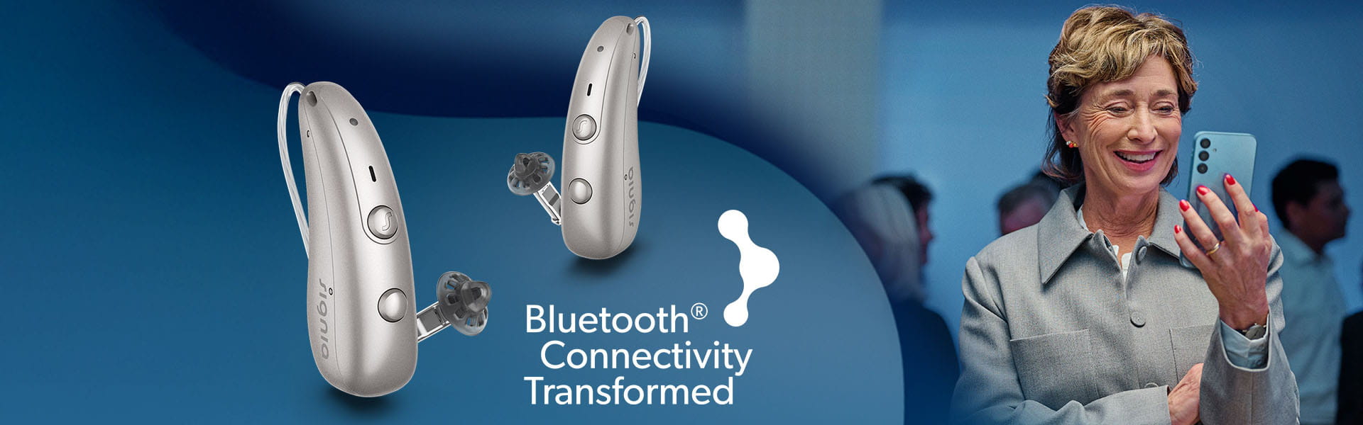 Signia Pure Charge&Go BCT IX - RIC hearing aids with Bluetooth Classic ...