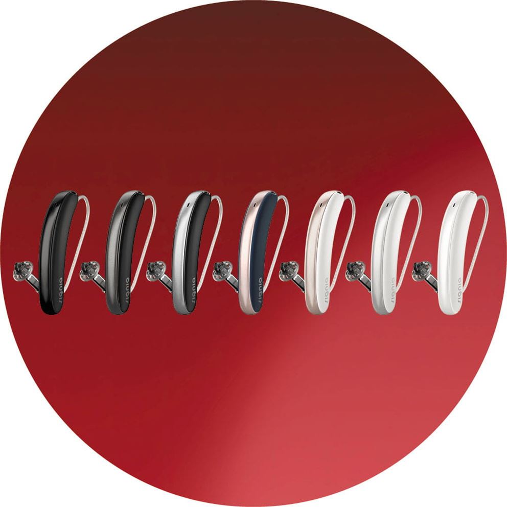 Signia Styletto IX slim RIC hearing aids | Signia