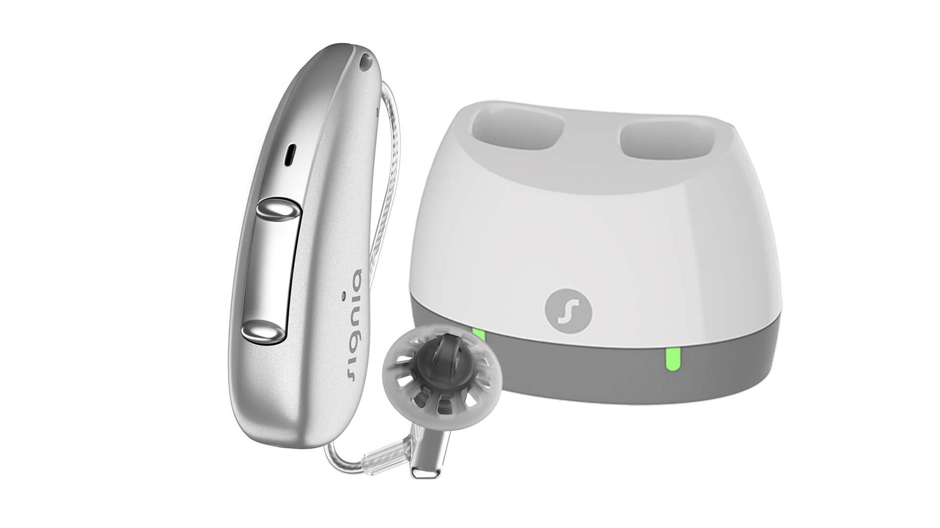Signia CROS AX Hearing Aids for single-sided hearing loss